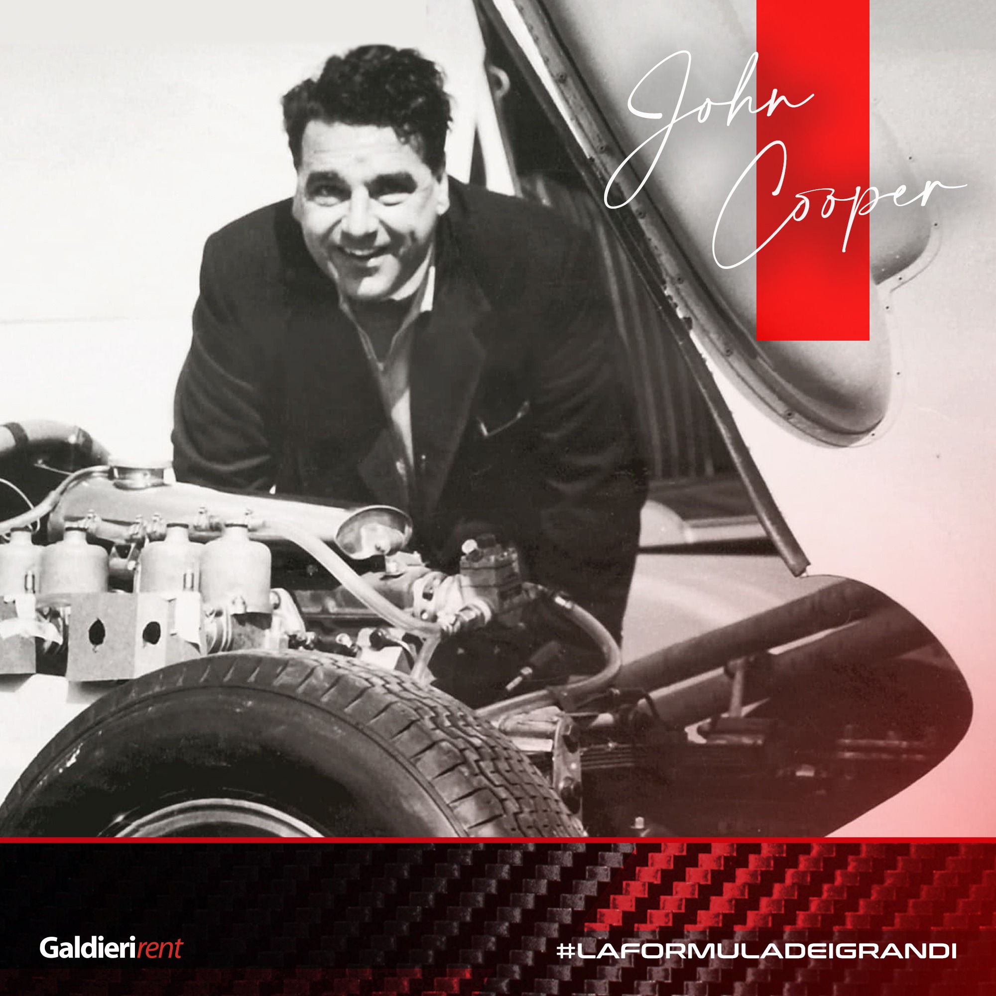 John Cooper, l’uomo che mise i buoi dietro al carro. - Galdieri Rent