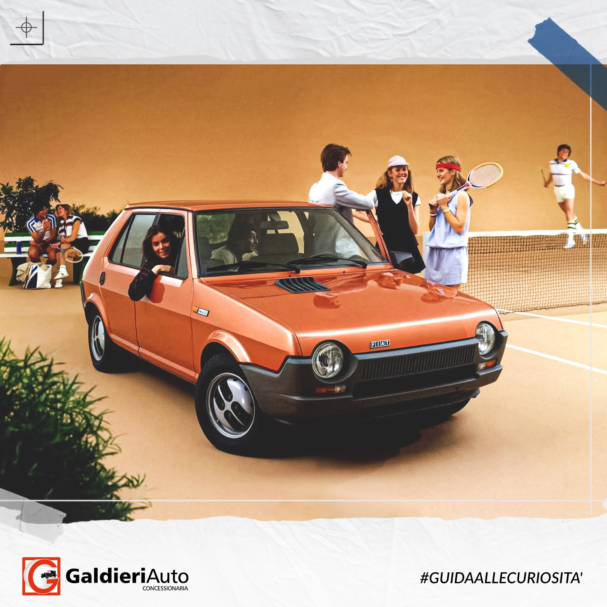 Fiat Ritmo soffia 45 candeline - Galdieri Rent