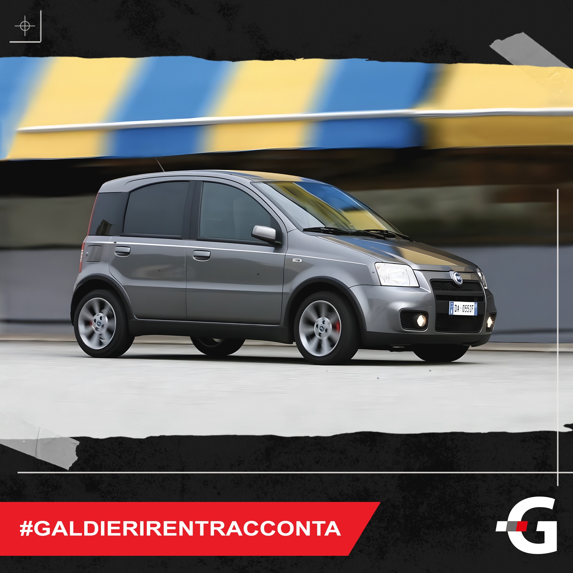 Panda 100hp, il pandino "arrogante"! - Galdieri Rent